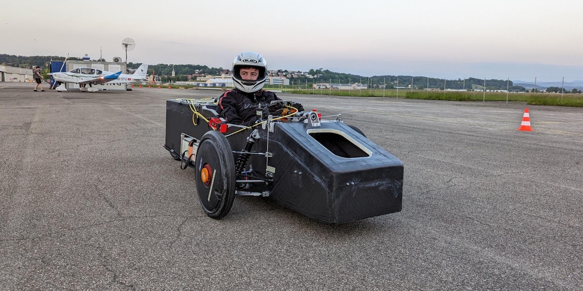 Solar racing car from ETH students: successful test drive - Galaxus