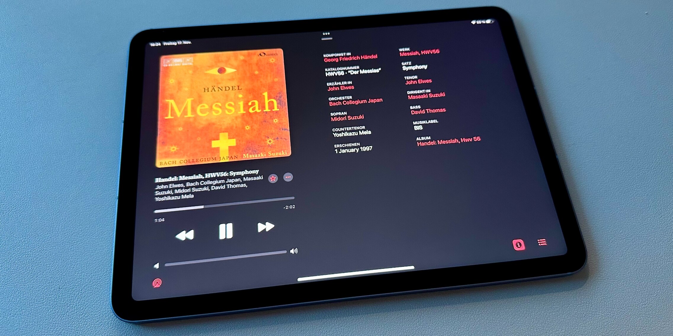 Apple Music Classical désormais disponible sur iPad - Galaxus