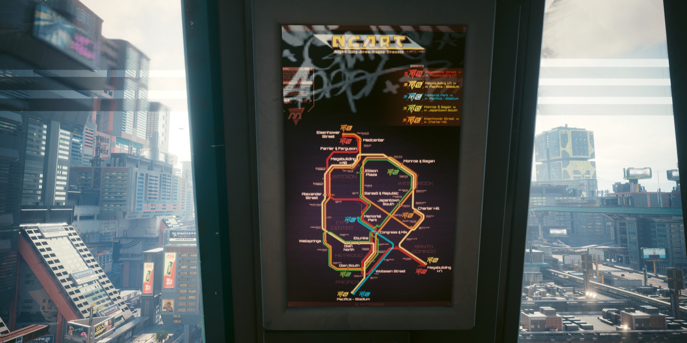 Un patch surprenant pour Cyberpunk 2077 : le métro est désormais ...