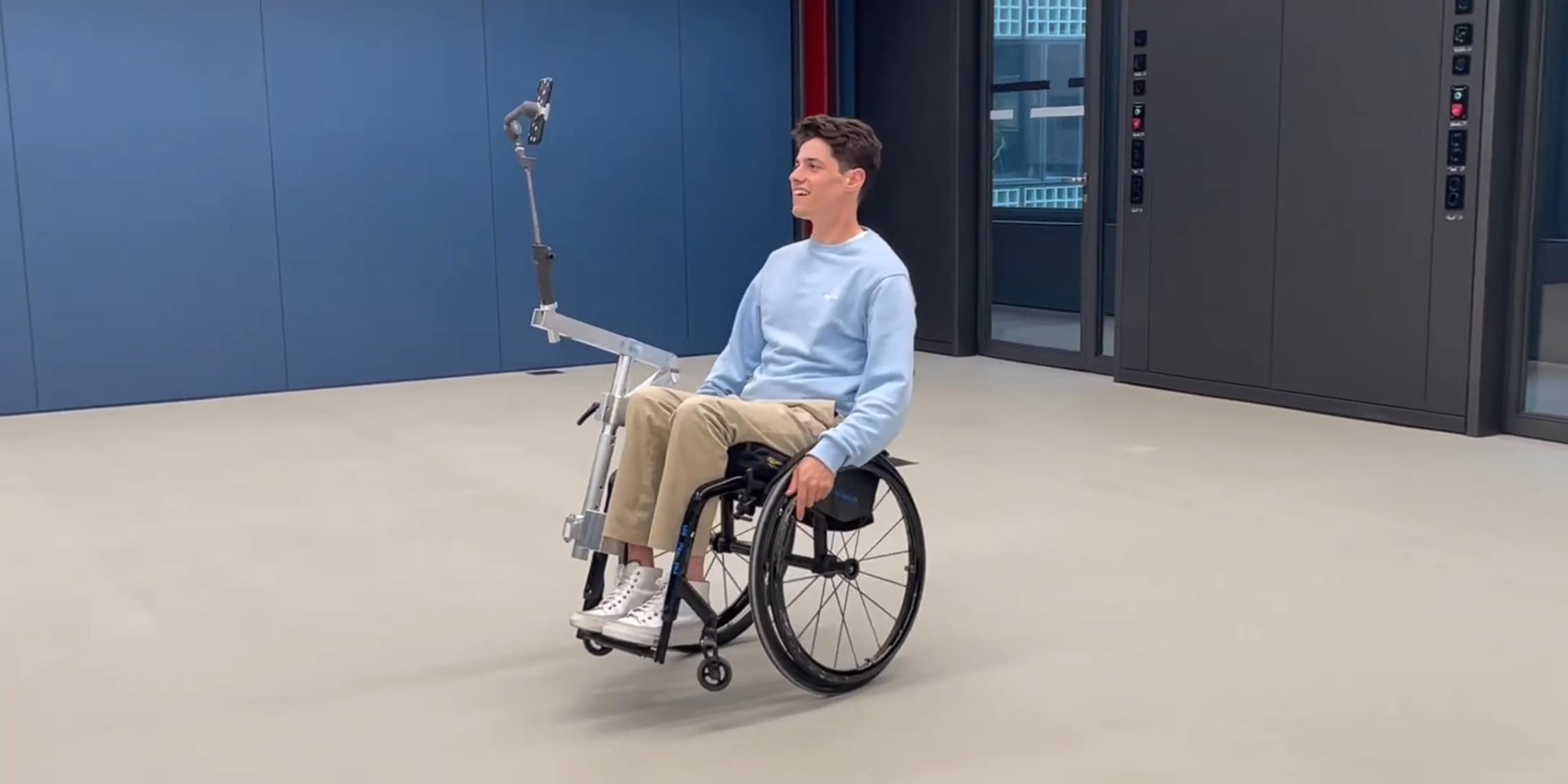 Avec la Wheelcam de l’EPF Zurich, filmer en fauteuil devient réalité ...