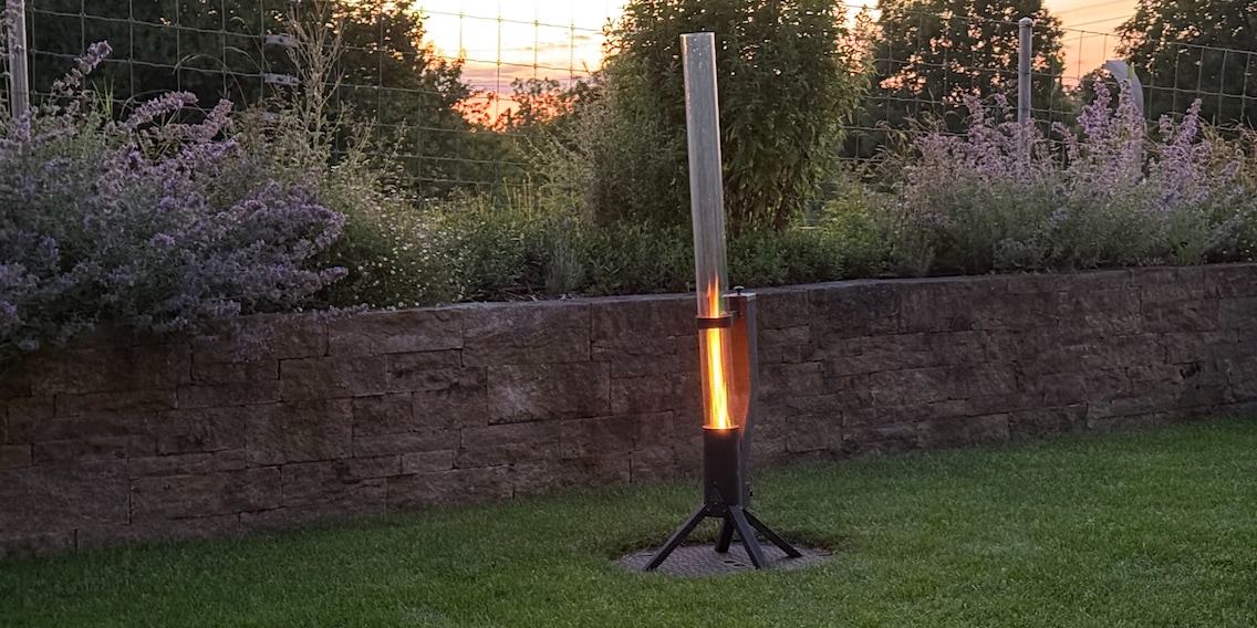 Gardenflare fire tube review: from pellet to flame - Galaxus
