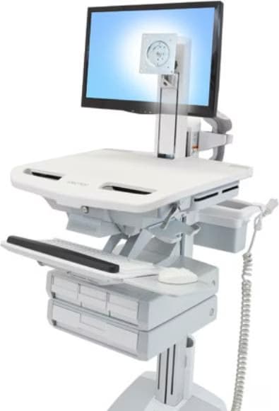 Ergotron Trolley for LCD display/keyboard/mouse/CPU/notebook/barcode ...