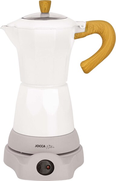 Jocca Machine à café expresso électrique blanche pour 6 tasses avec ...