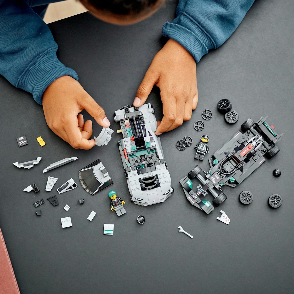LEGO Mercedes-AMG F1 W12 E Performance & Mercedes-AMG Project One (76909, LEGO Speed Champions ...